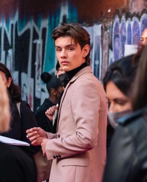 Louis Partridge at "Pistol" Premiere – NYC