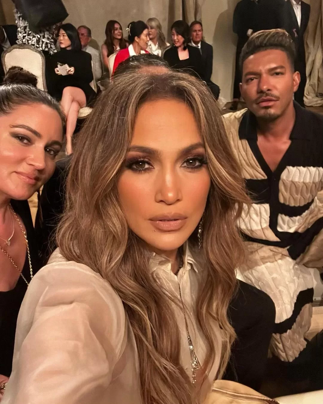 Jennifer Lopez at the Ralph Lauren SS24 Show