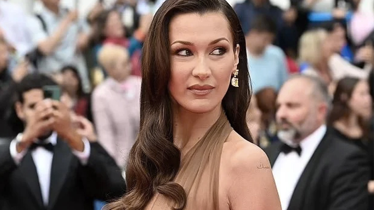 Bella Hadid at "The Apprentice" Red Carpet - Cannes Film Festival 2024